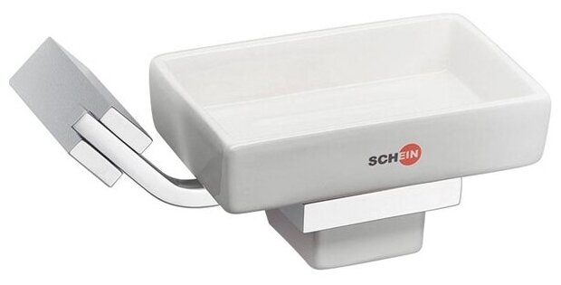 Мыльница керамика к стене квадратная SCHEIN 122CS-R