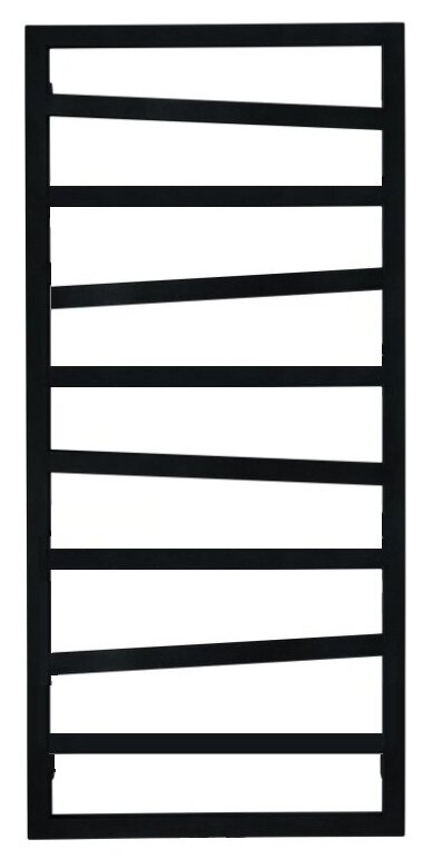 Quadro Zigzag 4 84x50 (см) Полотенцесушитель водяной QZ4-85 Черный