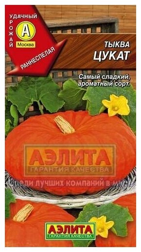 Семена Тыква Цукаты 1 грамм от Агрофирмы Аэлита
