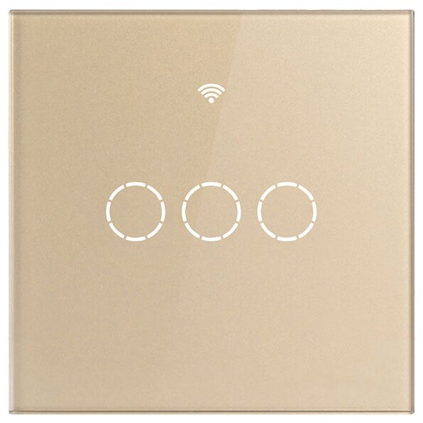 Мощный умный сенсорный выключатель с WiFi Minitiger FS-WCS-G03 (Tuya / Smart Life)