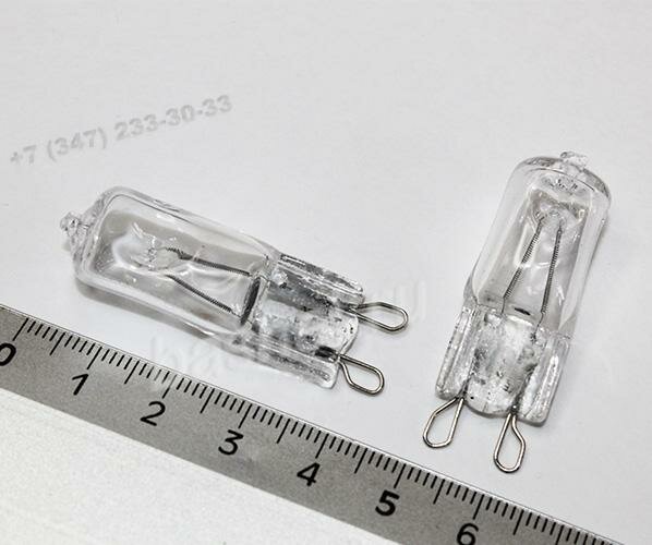 Лампа галогенная Camelion JCD G9 220V 75W прозрачная