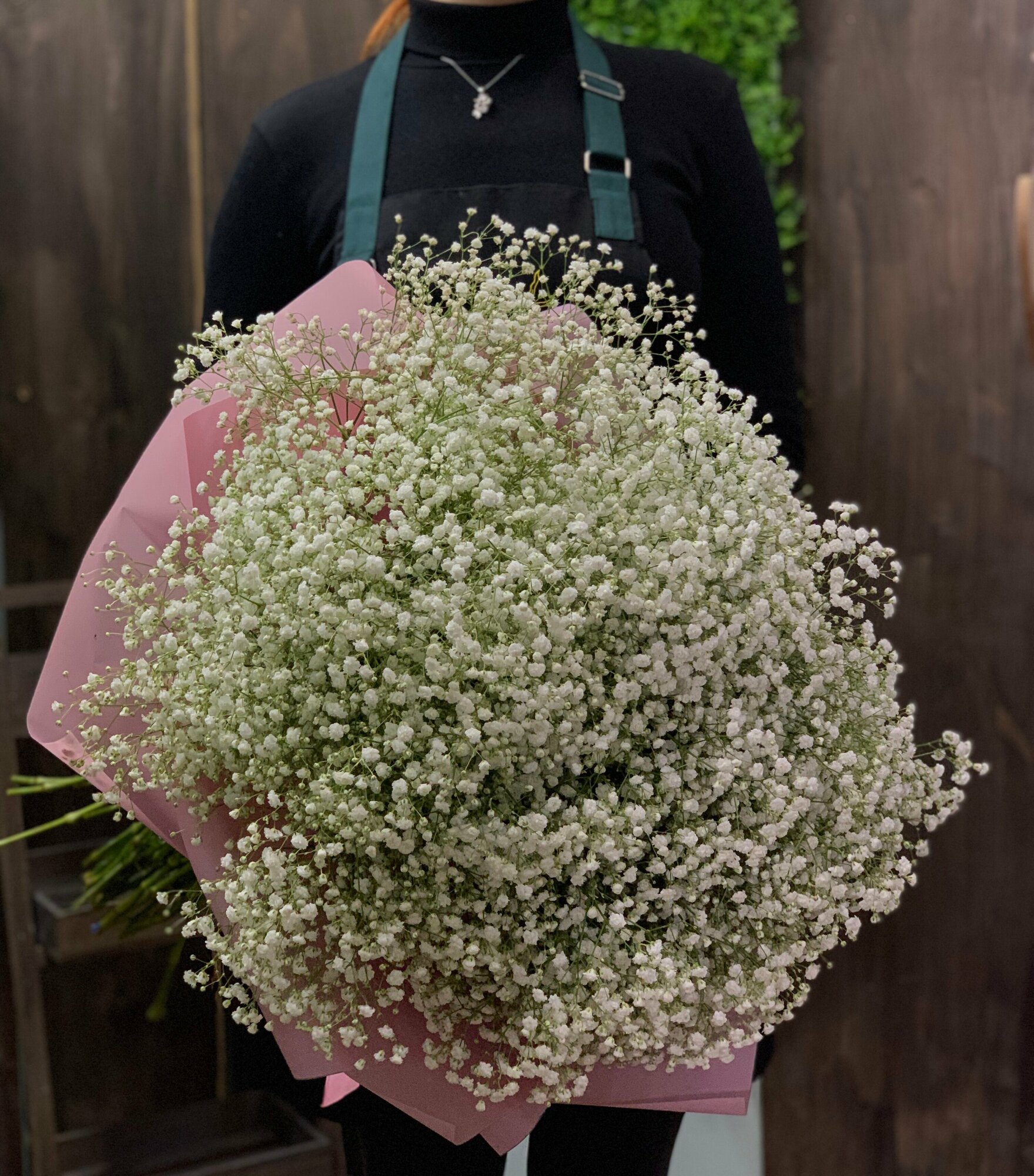 Букет из гипсофилы