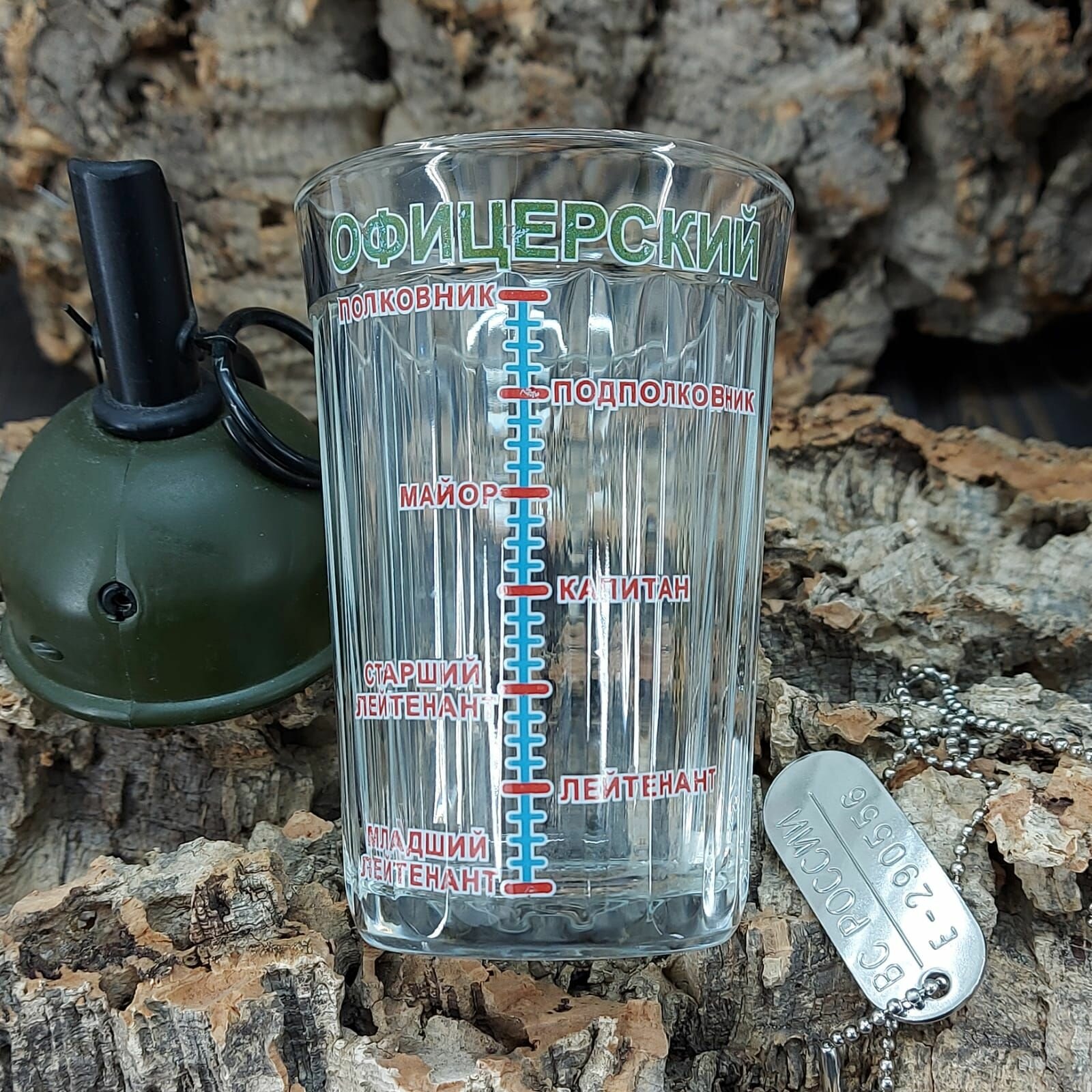 Стакан проставной граненый офицерский
