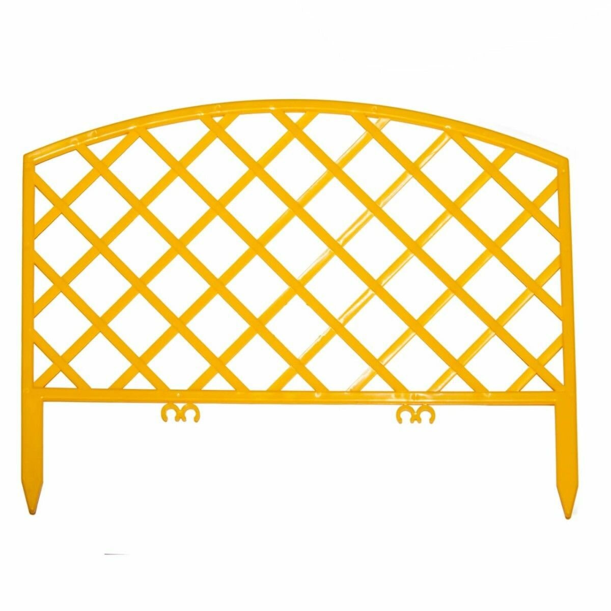 Забор Декоративный "Плетень", желтый, 320 х 24 см