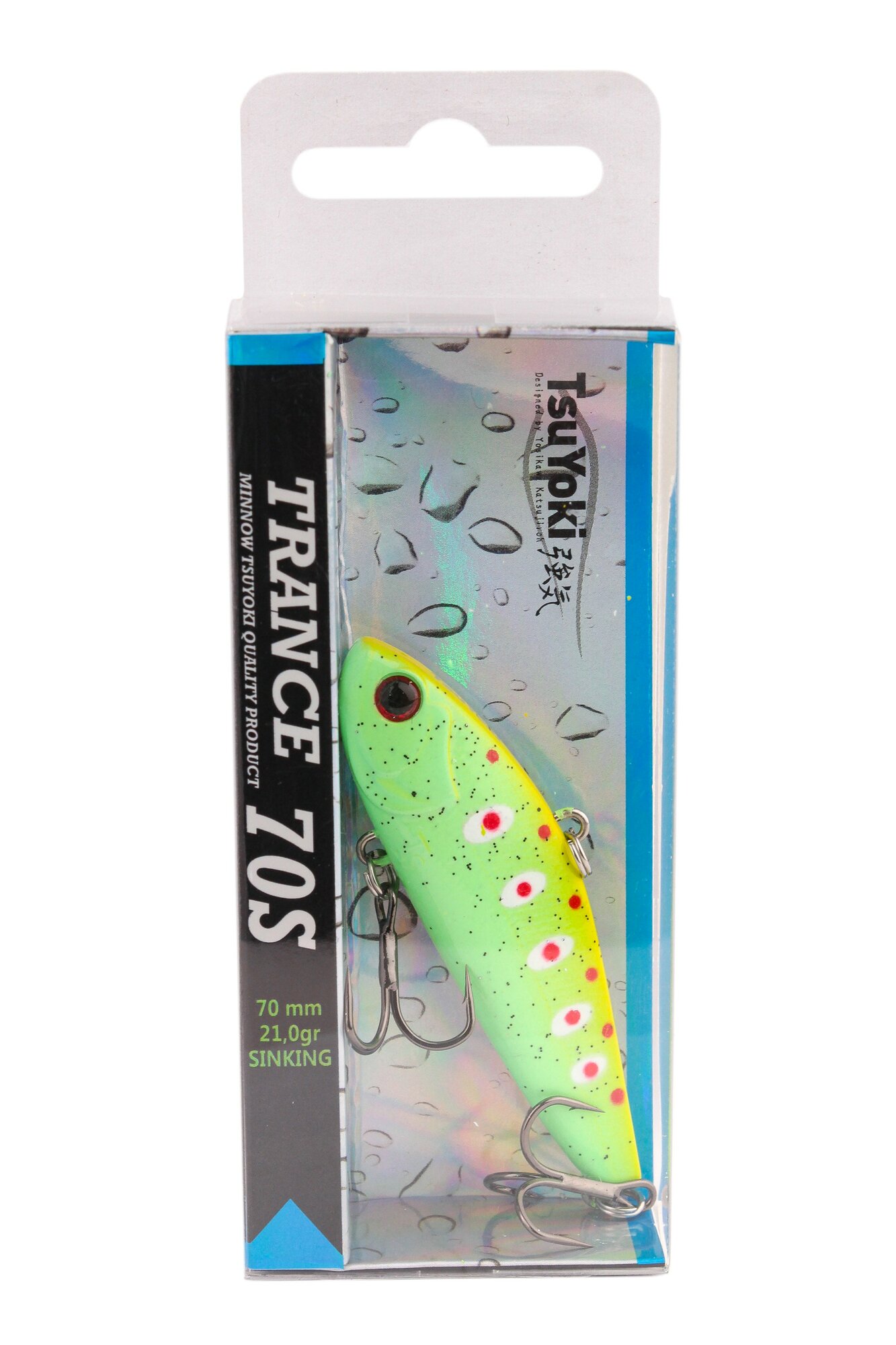 TsuYoki Trance 70S раттлин AM004 - воблер для ловли щуки и окуня, цвет AM004