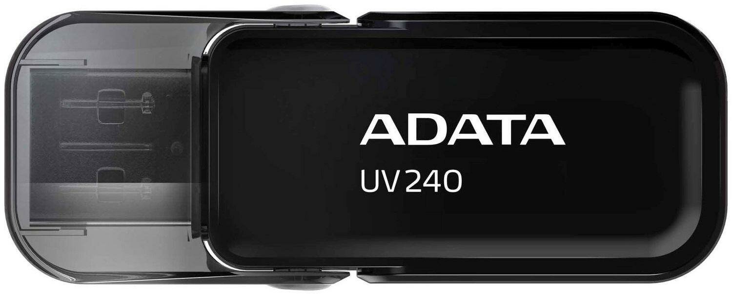 Флеш Диск A-DATA AUV240-32G-RBK USB2.0 черный