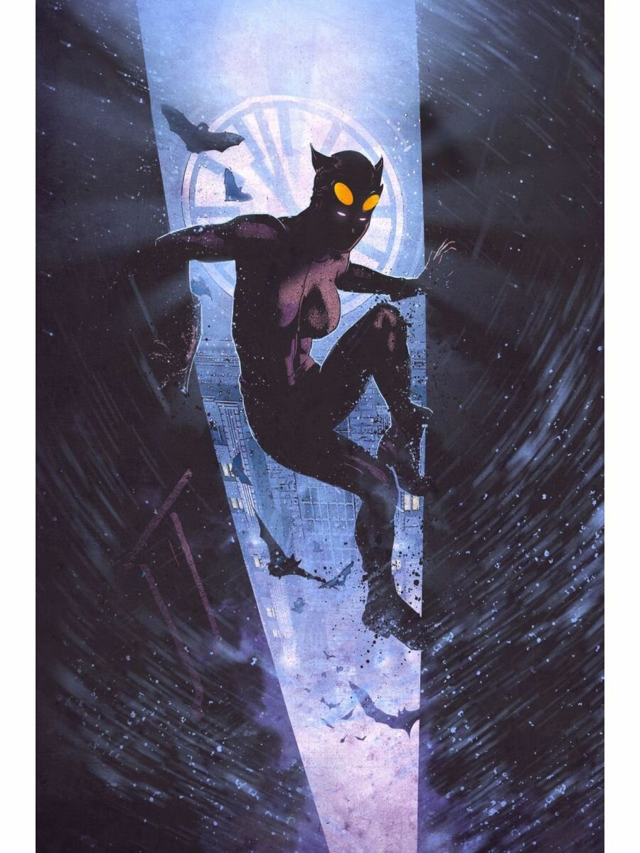 Постер "Classic Heroes. Женщина-кошка"