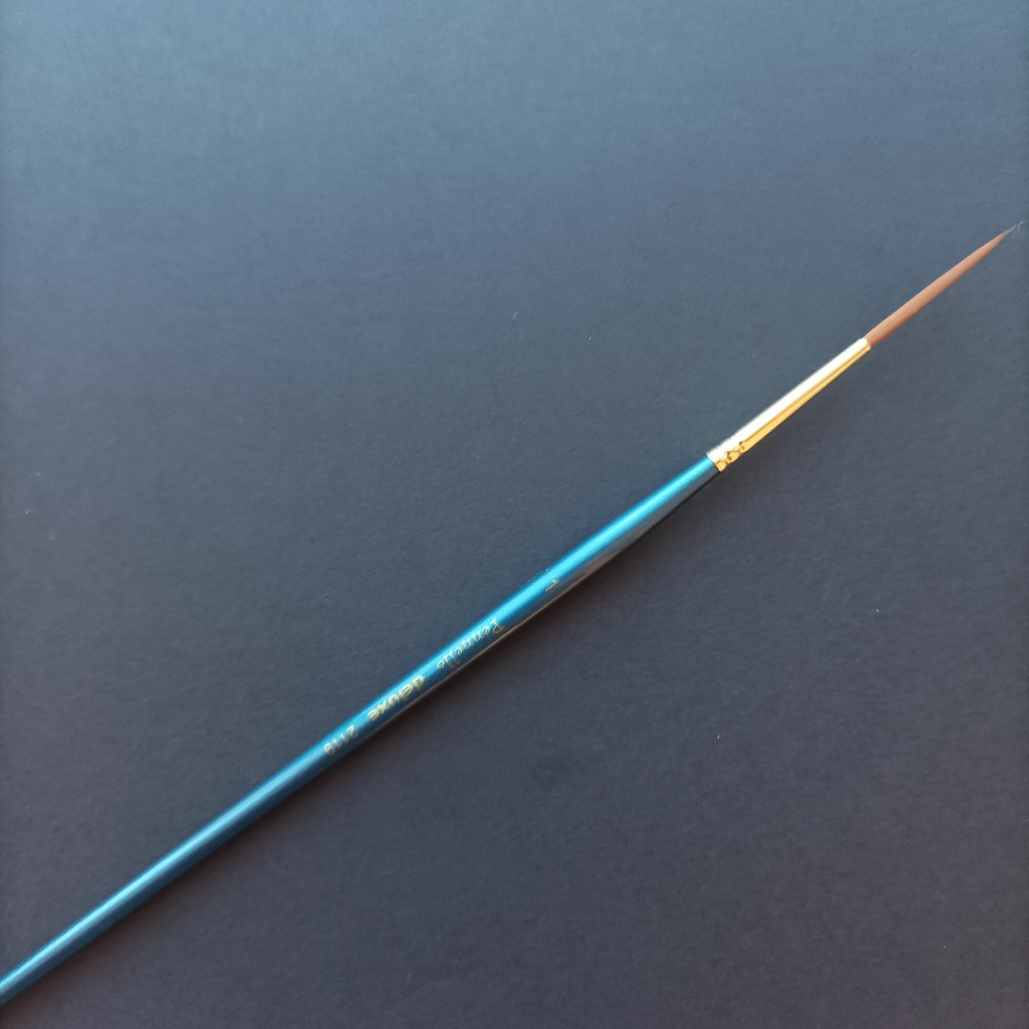 Кисть синтетика Pennelo deluxe лайнер N 1 короткая ручка