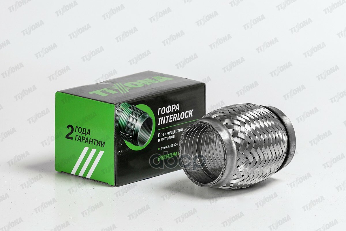 Гофра 55/100 (AISI 304 with interlock) Tixona арт. P55100