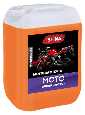 SHIMA MOTO средство для мойки мотоциклов, 5 л