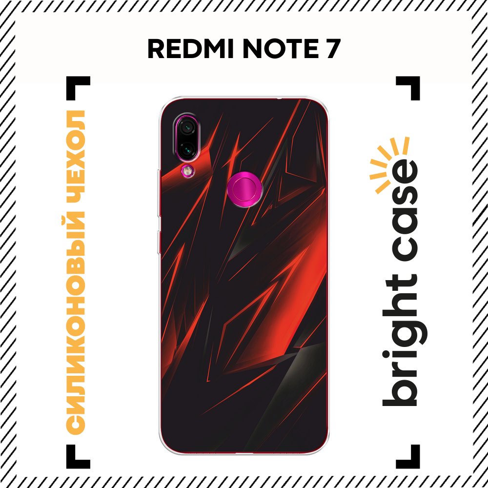 Чехол на Xiaomi Redmi Note 7 / Сяоми Редми Нот 7 с принтом Текстура
