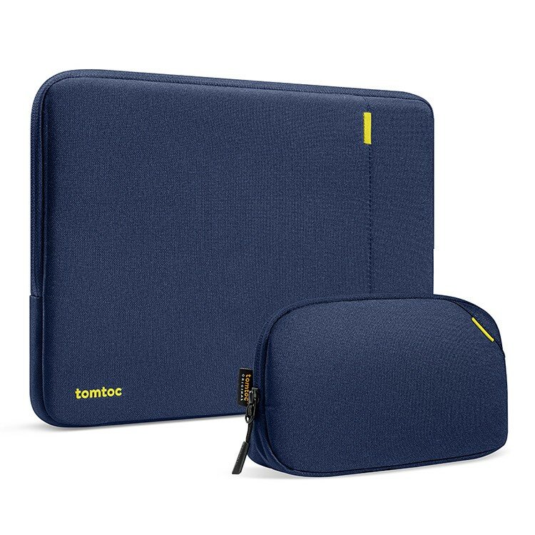 Tomtoc чехол-папка для ноутбука 13", Defender-A13 Laptop Sleeve Kit (2-in-1) синий