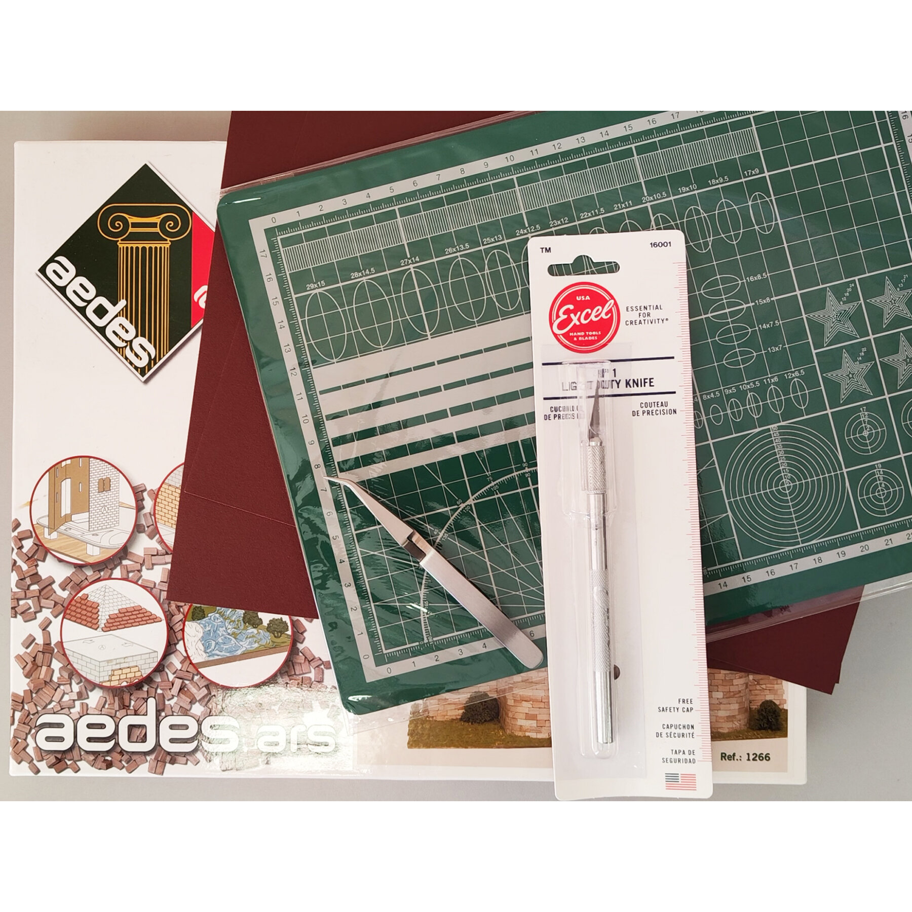 Сборная модель из керамики Aedes Ars, ворота Alcazar, 400х260х195, 6200 деталей, сложность 7/10, подарочный набор для сборки с инструментами