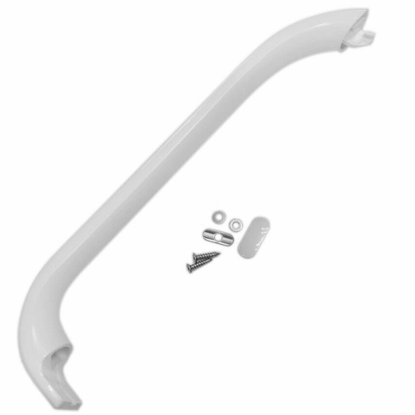 Ручка двери для холодильника Bosch, Siemens L-320 мм, белая (1 шт.) WL540KWT
