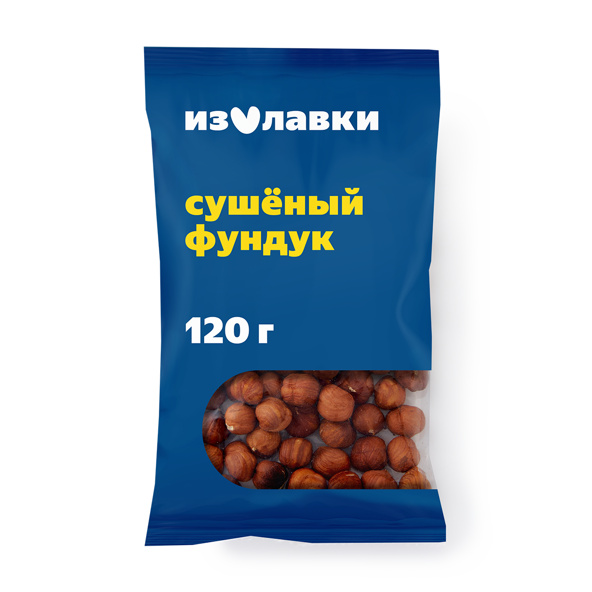 Фундук «Из Лавки», Азербайджан, сушеный, цельный, без добавок, 120 г