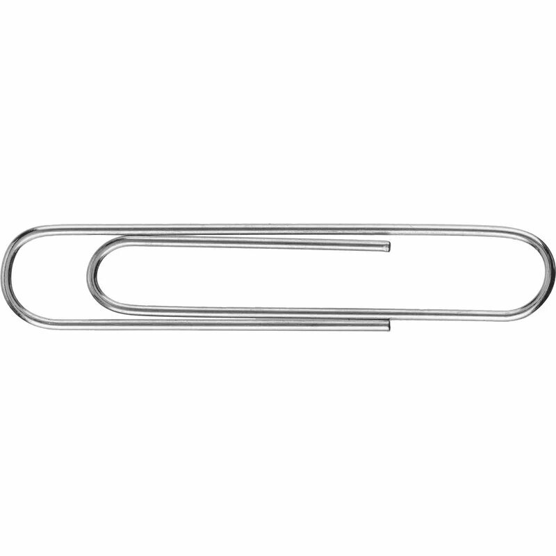 Скрепки канцелярские 50 мм Выбор есть металлические с никелевым покрытием 50 штук в упаковке, 1945971