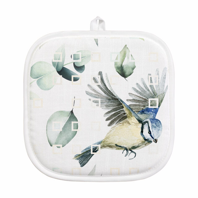 VEROSSA Тиволи прихватка кухонная белая 20х20 см арт.759317 для комфорта на кухне