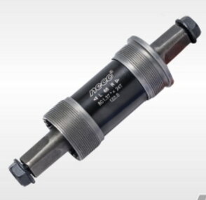 Каретка NECO B910 под квадрат, BSA 1.37”x 24T, 68/122.5мм (стальные чашки, стальной корпус)