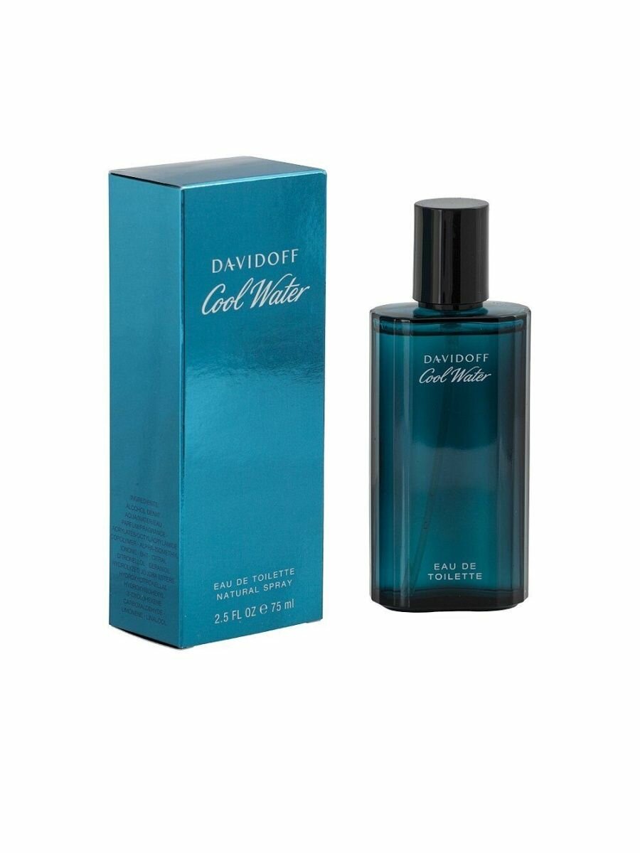 Davidoff Cool Water Pour Homme мужская туалетная вода 75 ml.