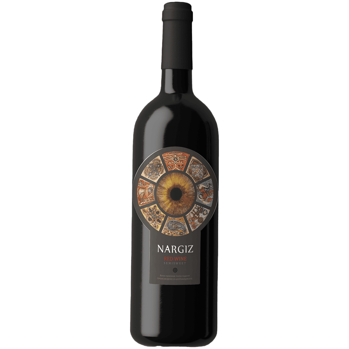Вино Nargiz красное полусладкое 0,75 л