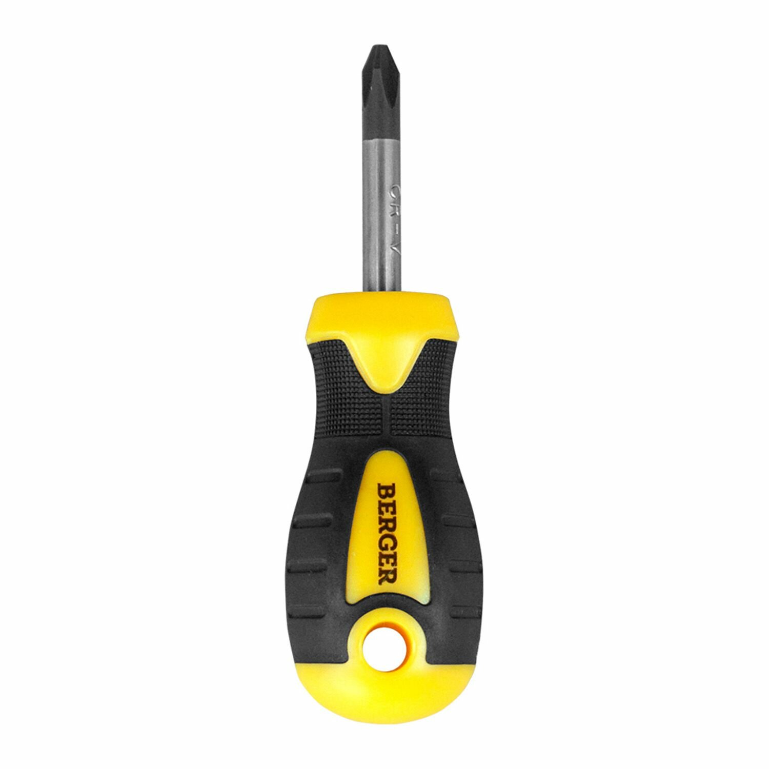 Отвертка BERGER крестовая PH2x38мм