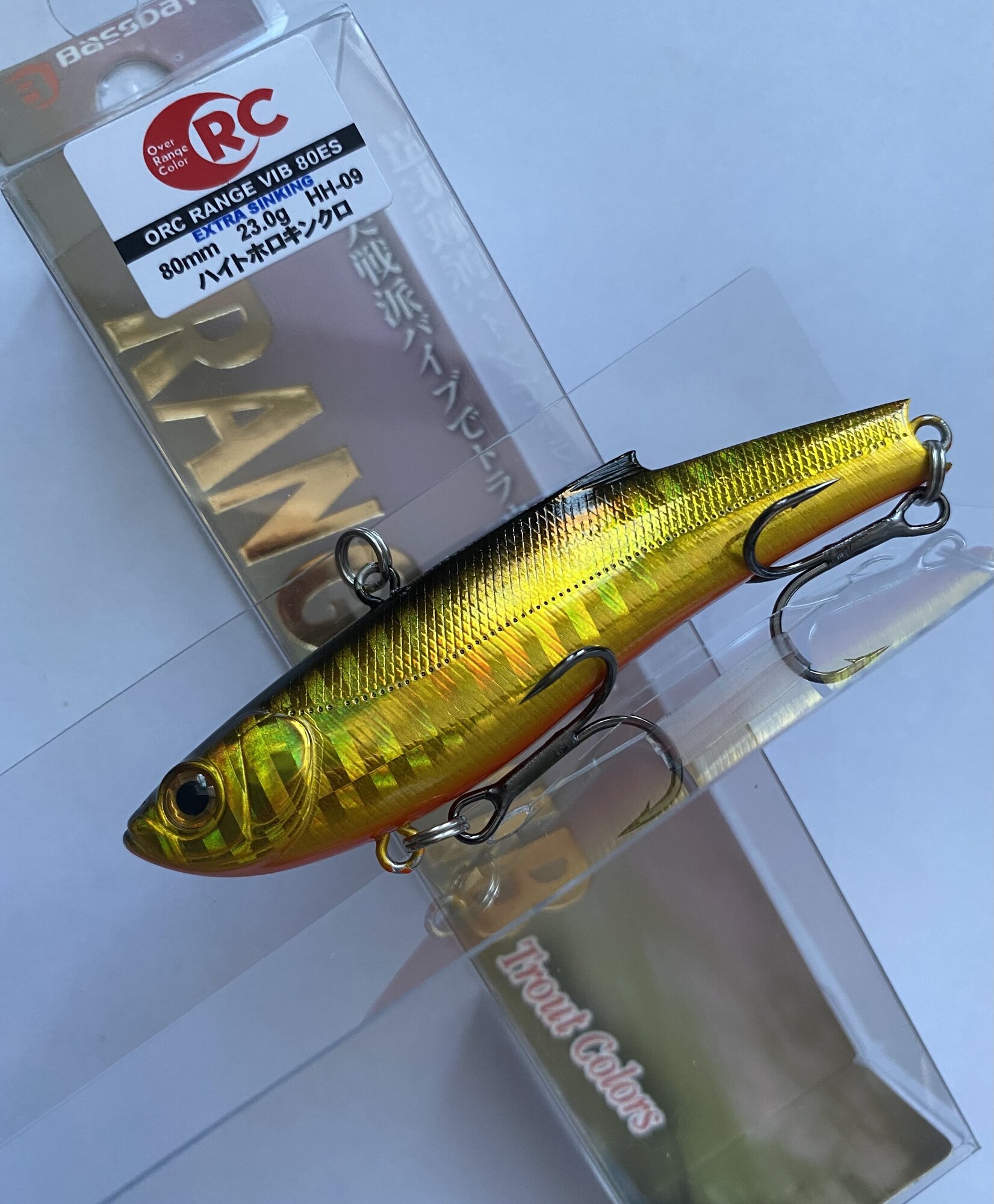 Раттлин Bassday Range Vib 80 Вес 23g цвет HH-09