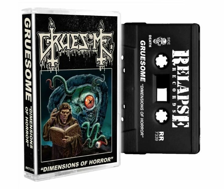Аудиокассета Gruesome – Dimensions Of Horror, Cassette, Limited Edition, Relapse Records US 2022