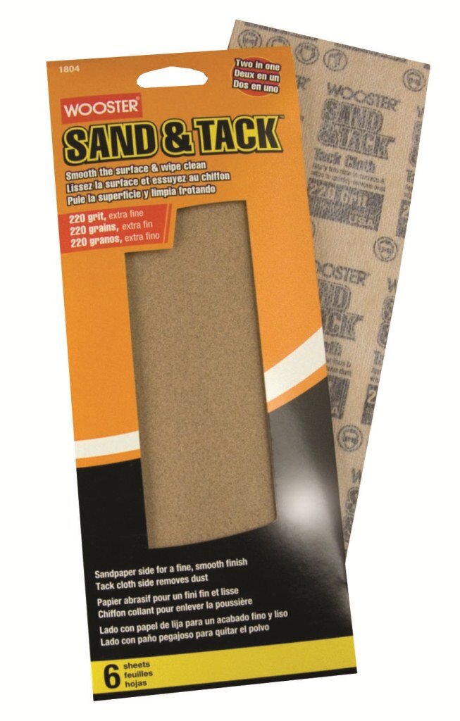 Wooster Шлифовальная бумага SAND & TACK (1804, 9,3х22,86см)