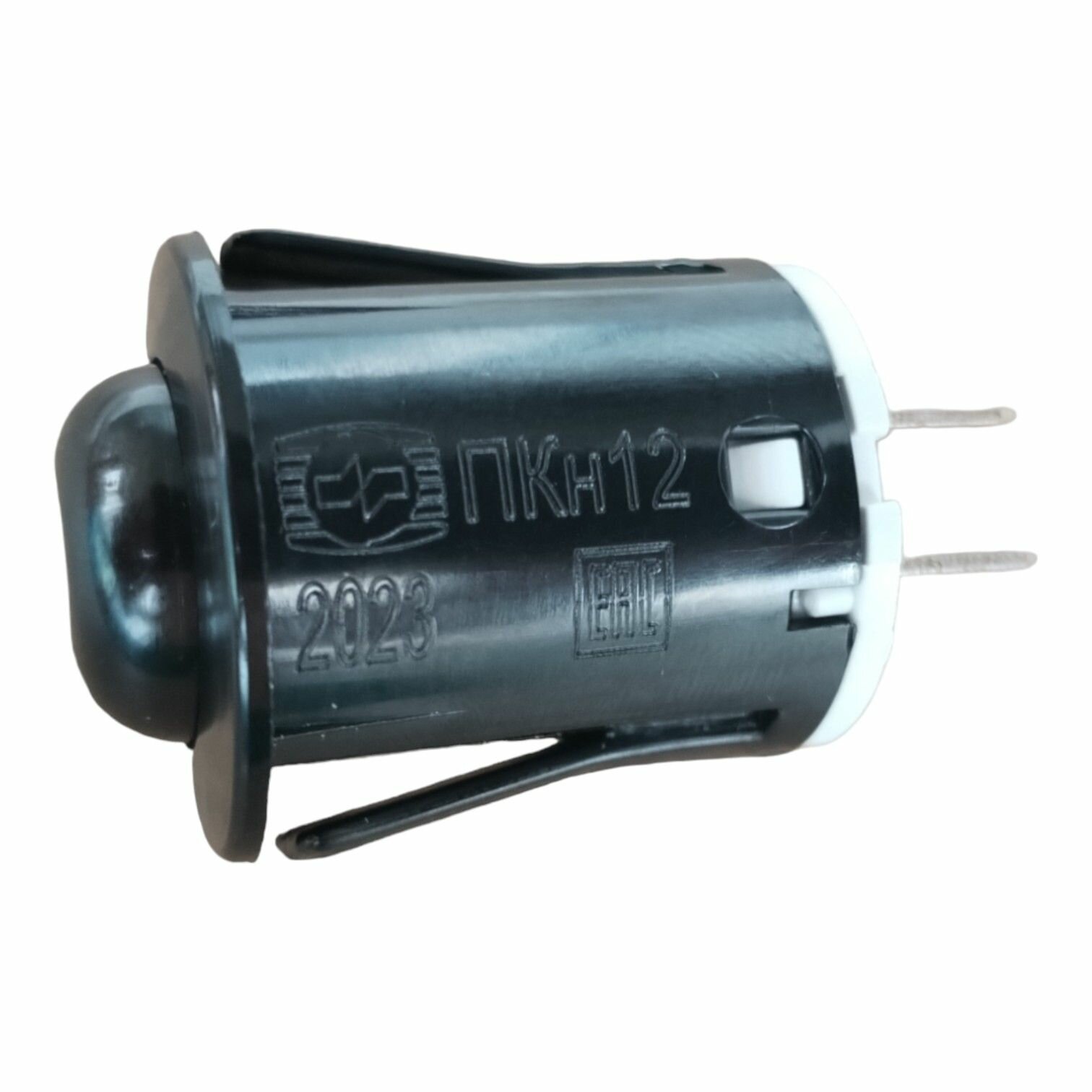 Кнопка подсветки GEFEST, KING, FLAMA, Омичка ПКН-12 (черная)