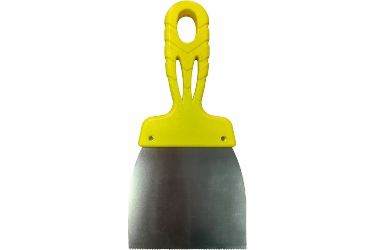 Шпатель зубчатый А1, рабочая ширина 100мм, нержавеющая сталь