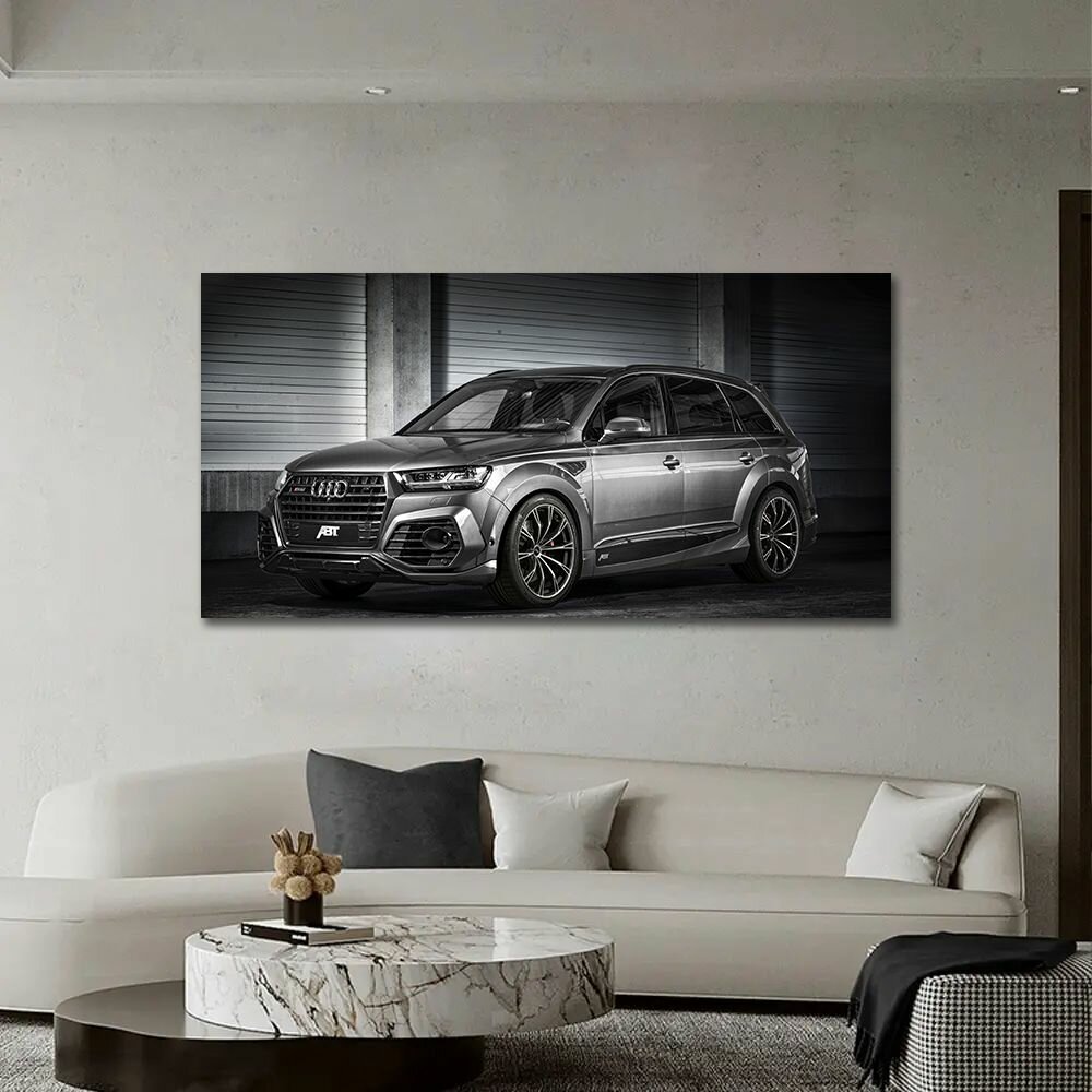 Картина ВсеКартины. тут "Стильные авто", на подрамнике, дерево, 40x80 см