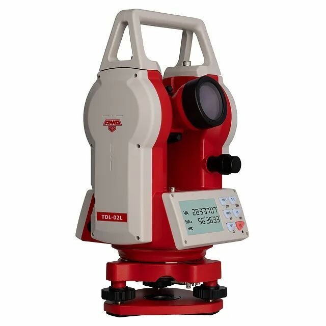 Электронный теодолит с лазерным целеуказателем AMO TDL-02L, точность 2" (арт. 821869)