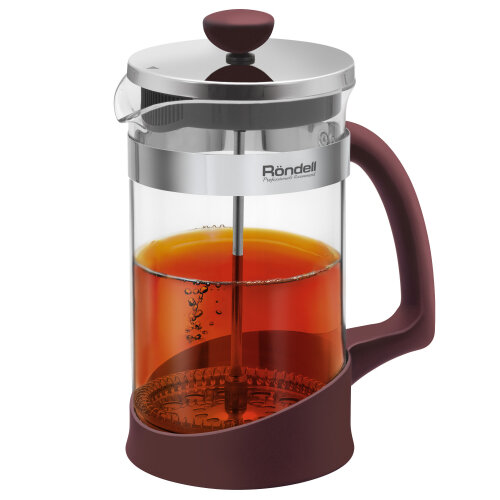 Френч-пресс Rondell Bojole 1л, бордовый (RDS-1903)