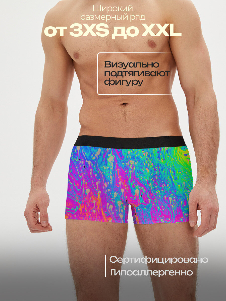 Трусы Lacotton.ru Разные неоновые принты