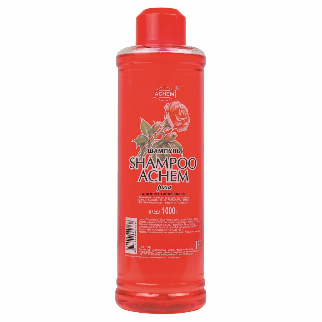 Шампунь Achem Роза 1000г