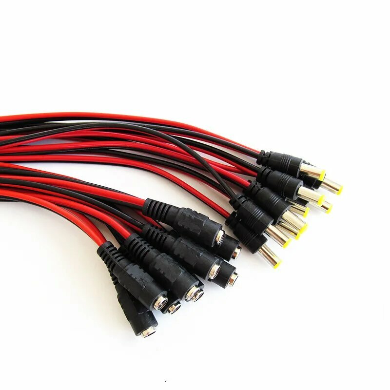 Кабели питания Bolantedz 12В 2.1x5.5 мм (10 шт.) 10pcs Female