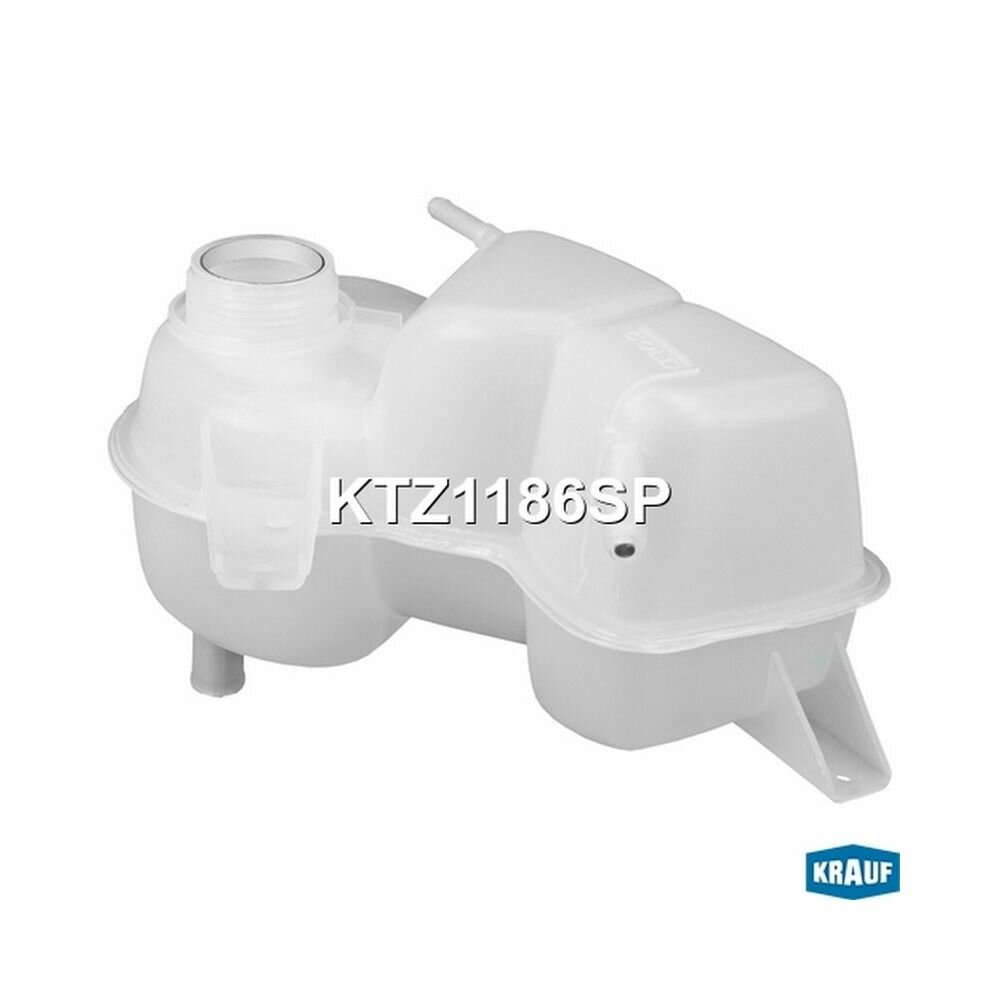 Бачок расширительный KRAUF KTZ1186SP, для Opel Astra, пластик, белый