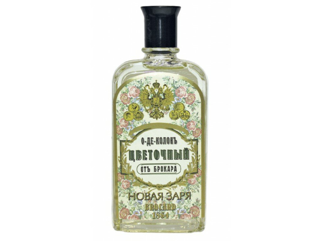 Одеколон Цветочный от Брокара новая заря, Обьем флакона 85 мл