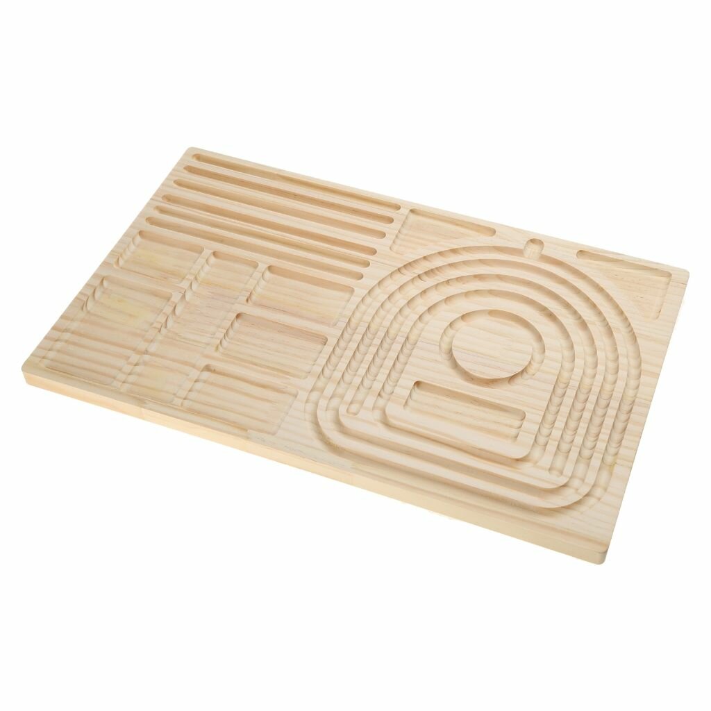 (1шт) Дизайнерская пластина для ожерелья из бисера со шкалой-A