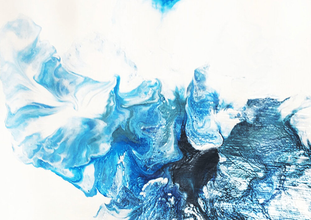 Картина флюид-арт "Dutch Wave", Hobruk