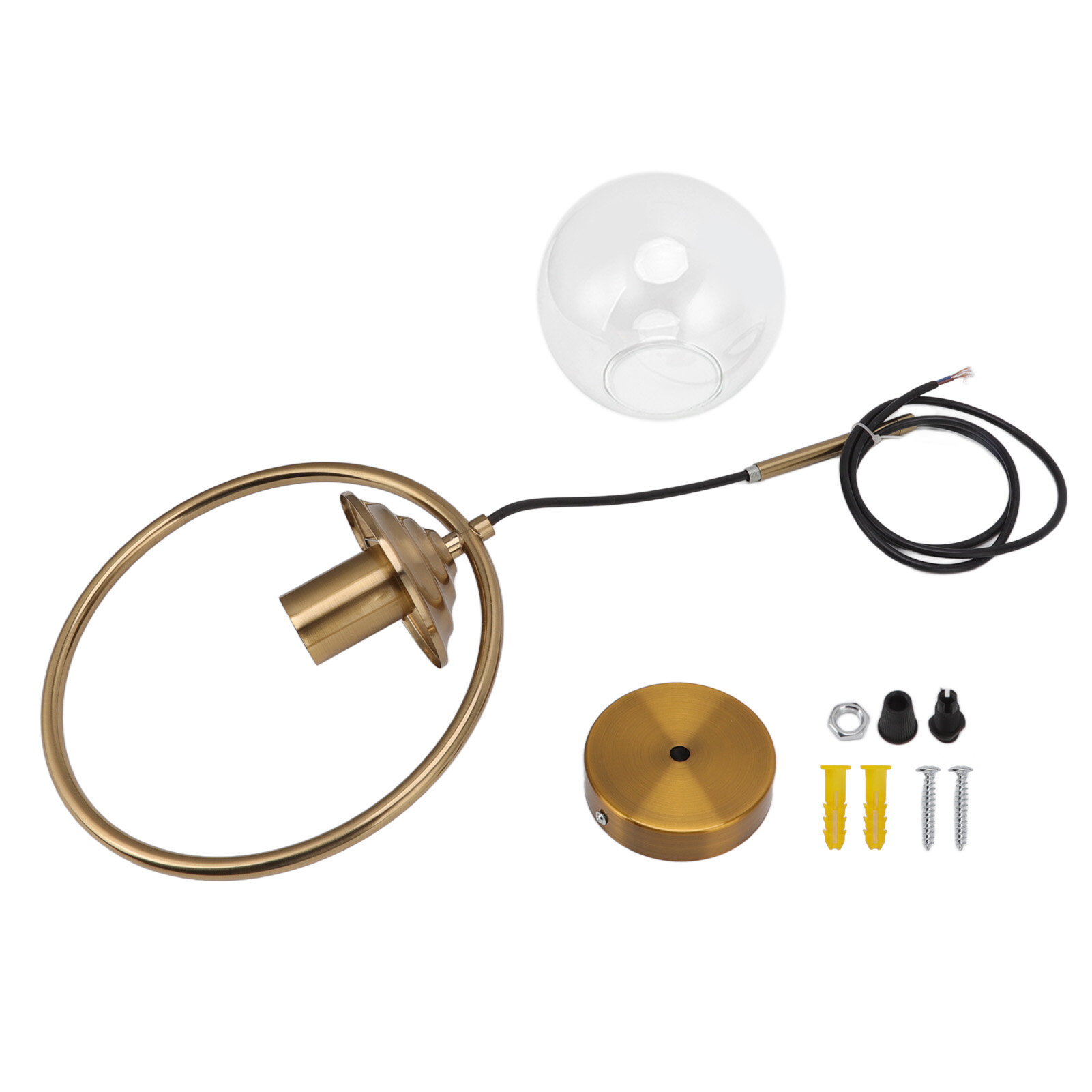 Подвесная люстра E27/E26 Calibre из стекла и железа в минималистическом стиле для кухонь AC 85-265V