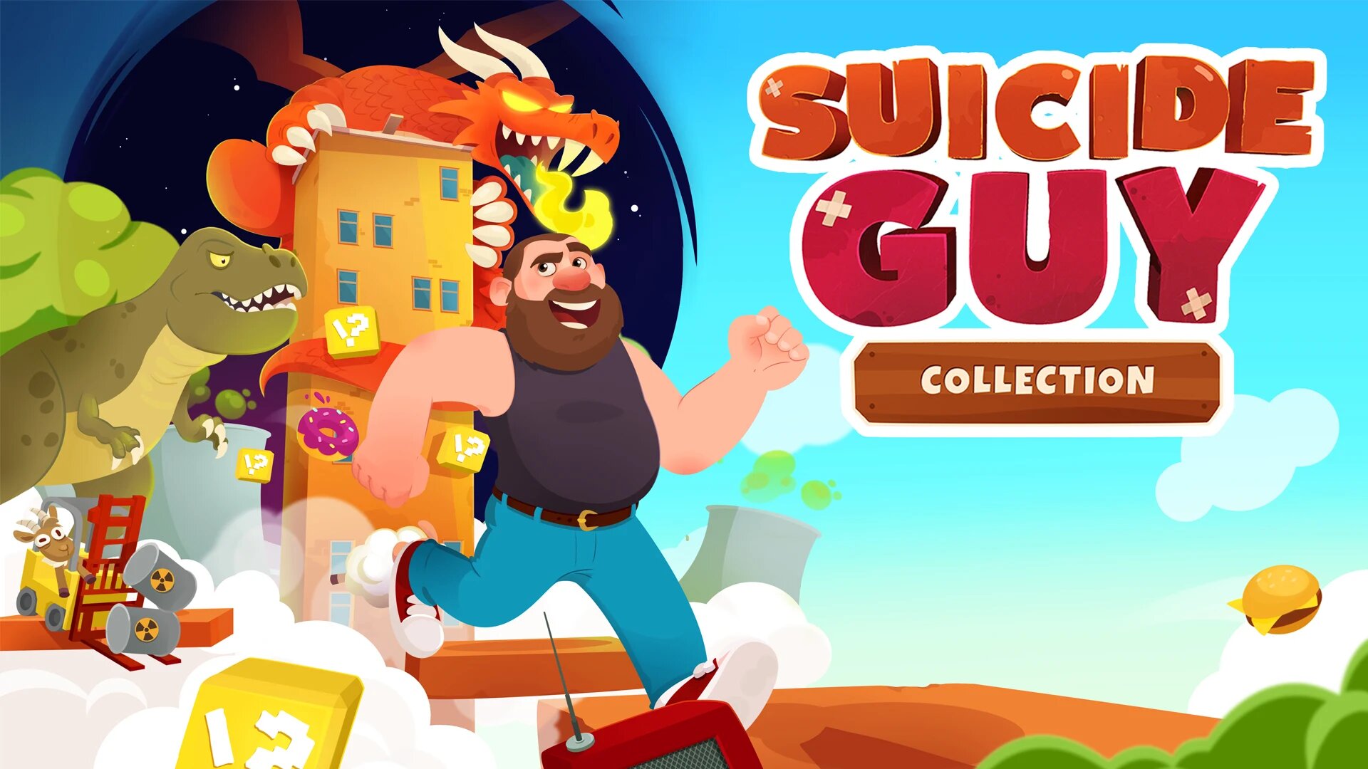 Игра Suicide Guy Collection для Nintendo Switch - Цифровая версия, США