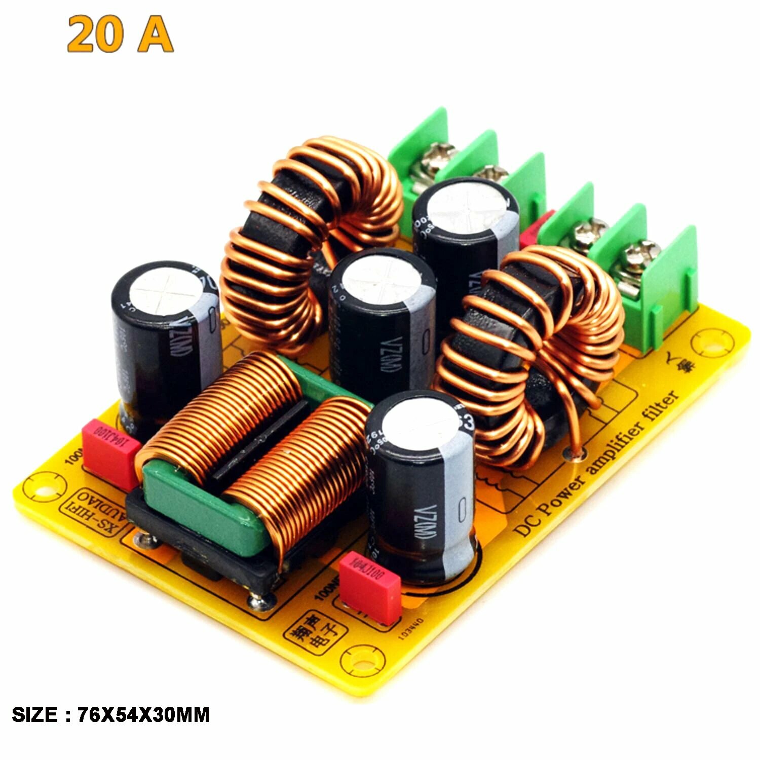 DYKBmetered Фильтр питания LC 2A/4A/10A/20A 12V/24V 20A