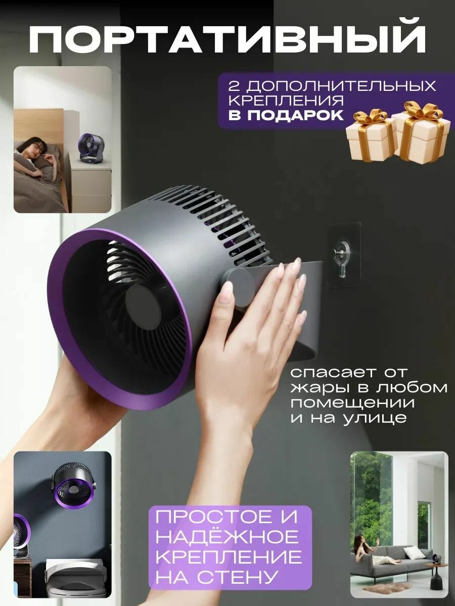Вентилятор настольный — фото 1