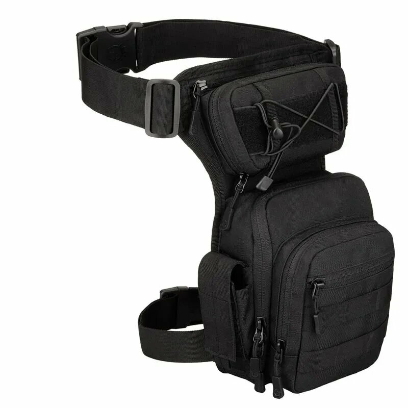 Тактическая многофункциональная сумка для ног, велосумка с несколькими отделениями, сумка с двойной регулировкой