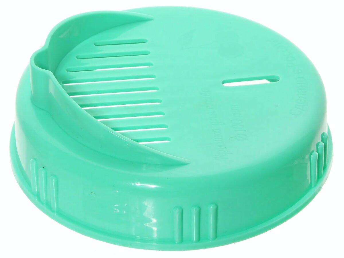 Крышка для слива винтовая 100мм, цвет микс, удобная и практичная