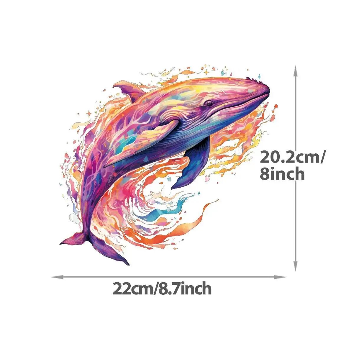 Цветные термотрансферные наклейки с животными Kit, олень, овечка, птица QM0050-3