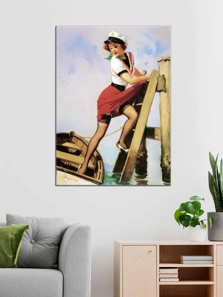 Картина на стену "Pin-up девушки", 50х70 см