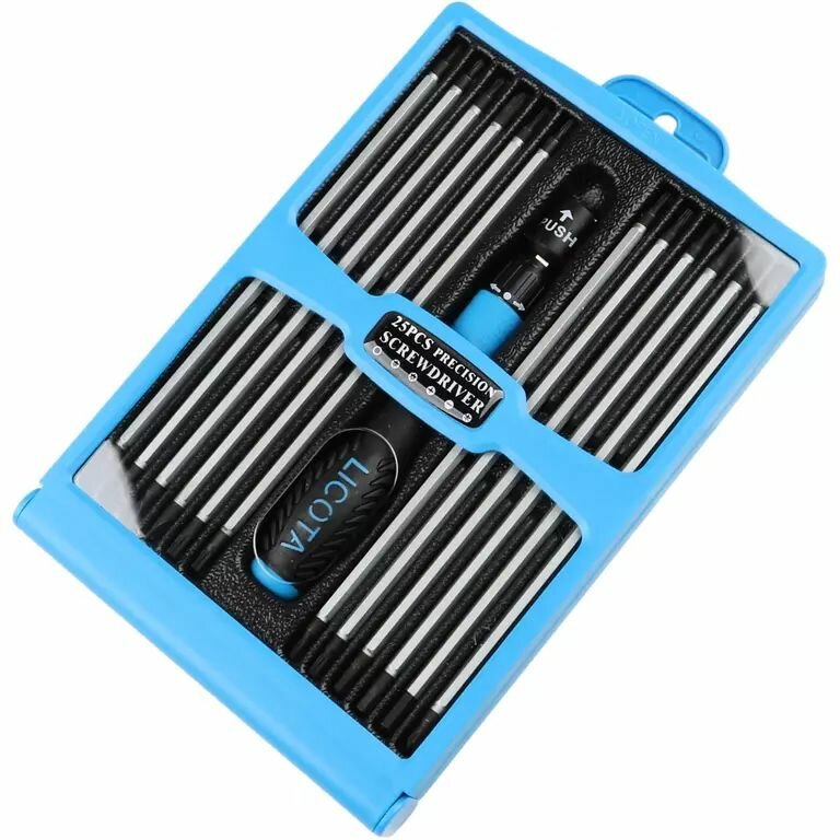 Набор реверсивная отвертка для точн. мех. Licota ASD-168K01