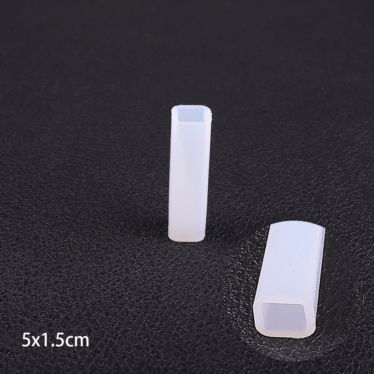Белые силиконовые формы для литья подвесок 5x1.5 см